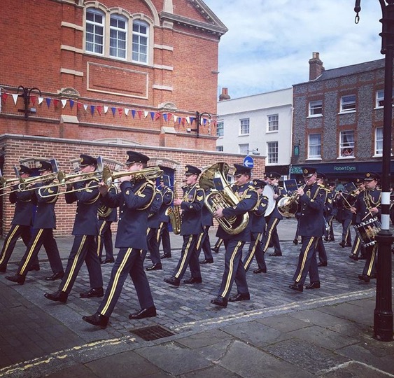 RAF Halton parades through Thame | Thame Hub