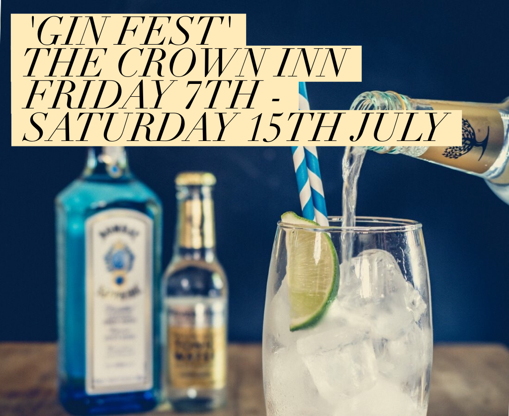 ‘International Gin-Fest’ to be held at The Crown Inn, Sydenham | Thame Hub