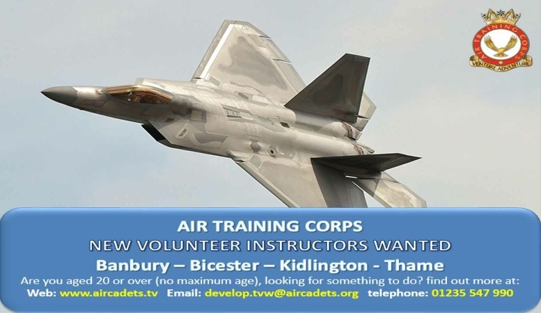 The Air Training Corps are looking for enthusiastic adult volunteers