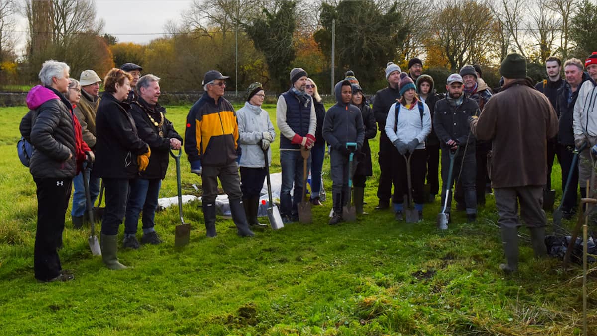 700 Trees planted at Rycote Meadow | Thame Hub