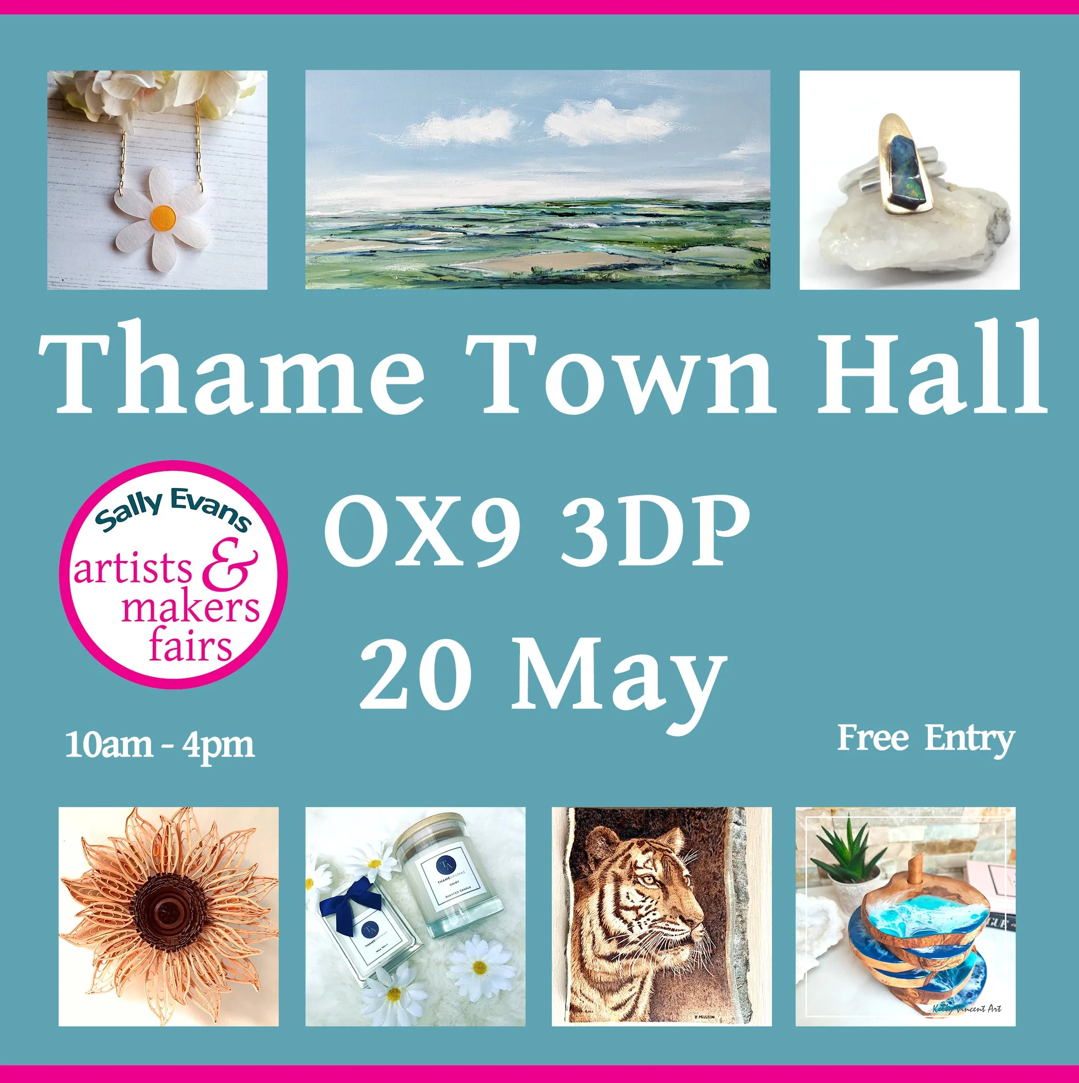 Sally Evans - Artists and Makers Fair - Thame Hub Thame Hub