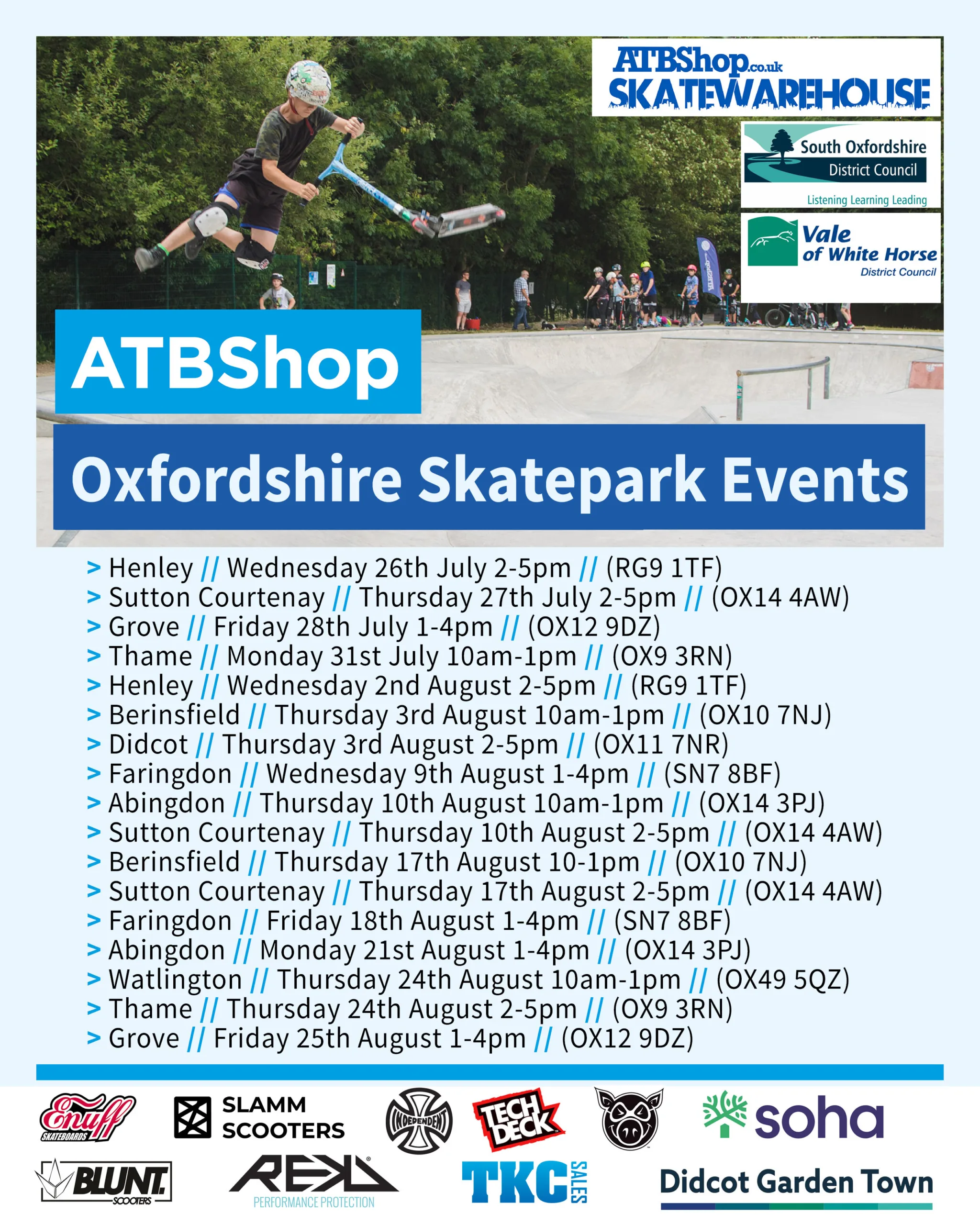 Summer of Skate returns to Thame! | Thame Hub