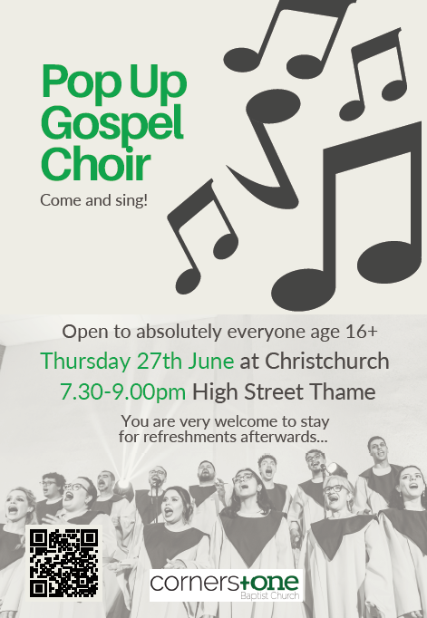 Come and sing at the pop-up Gospel Choir | Thame Hub