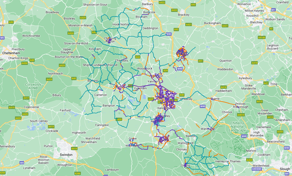 Oxfordshire Online Cycling Map project | Thame Hub