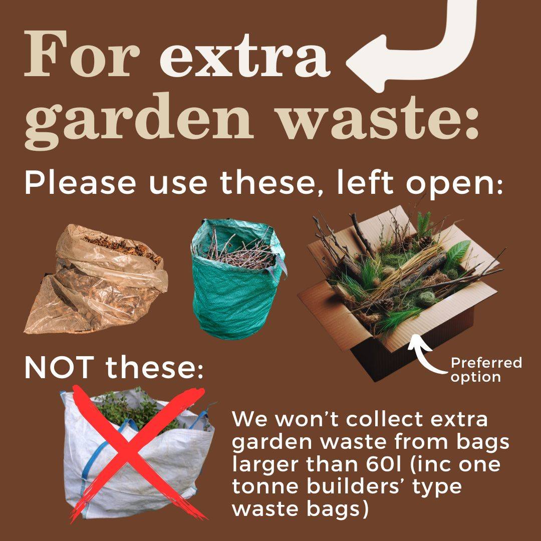 Calling all brown bin permit holders - you can have extra garden waste ...
