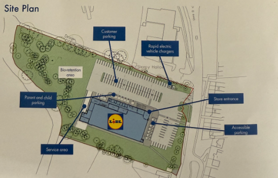 The Lidl Drop in Consultation Will Be On The 9th September 2025 From