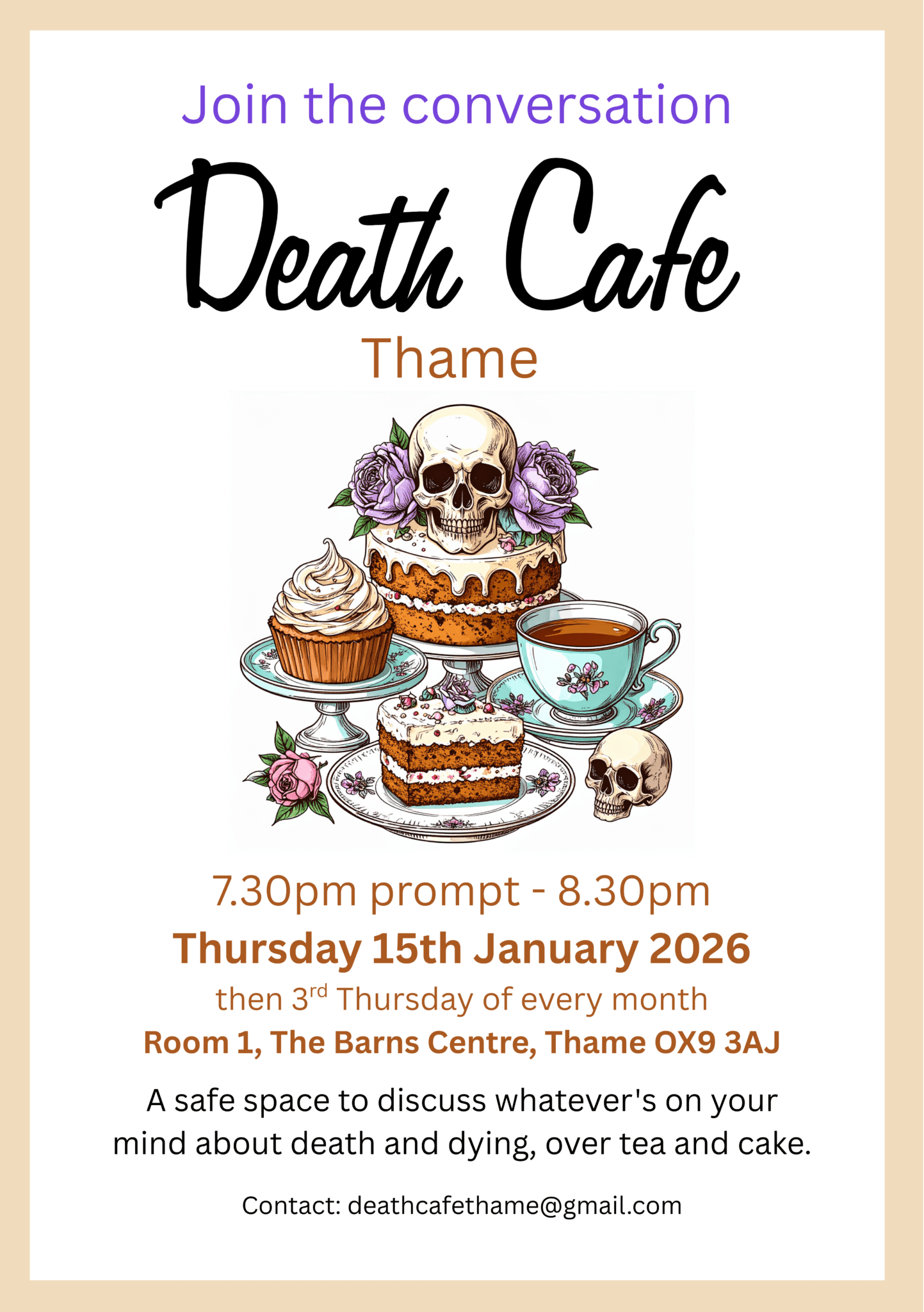 New Death Cafe Launches in Thame: A Safe Space to Talk About Death Over ...